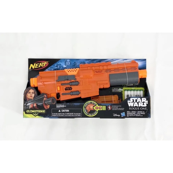 Nerf | Toys | Nerf Star Wars Rogue One Sergeant Jyn Erso Motorized ...